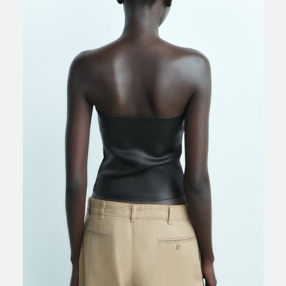 Zara | Tops | Nwt Zara Painted Effect Top | Poshmark